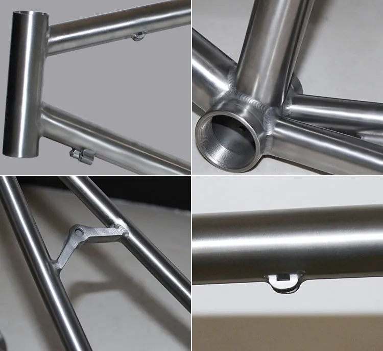 Ultra Light Titanium Mini Velo Bike Frame | Road Bicycle Parts | High ...