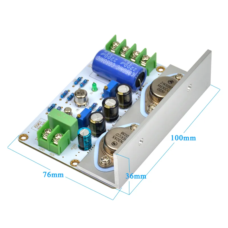 High-Fidelity Audio Amplifier Board: Compact Design, 10-15W Output ...