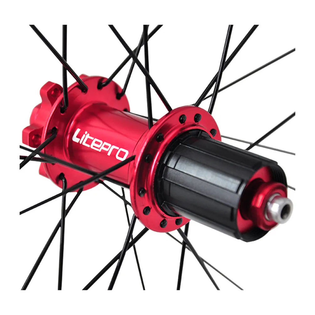 Litepro S42 AERO Folding bike shop - 20 Inch, 406/451 V Disc Brake, 11 ...