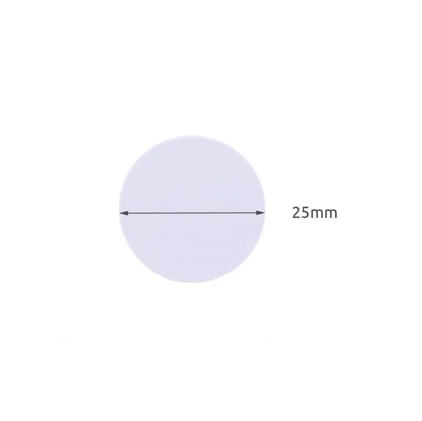 DHgate.com:NFC Coin Card Tag - 13.56MHz, 504 Bytes, ISO14443A, Round ...