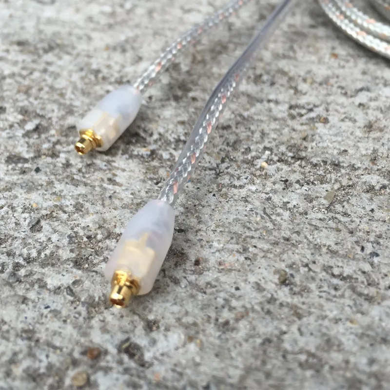 DHgate.com:Transparent MMCX Headphone Audio Cable for Shure SE535 SE215 ...