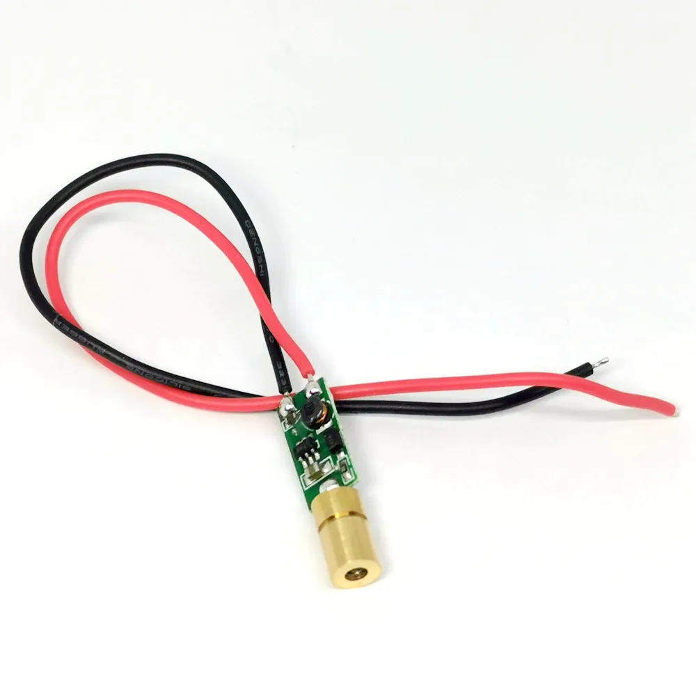 DHgate.com:5mw Green Laser Diode Module, 3V 515nm-520nm, Dot Head Focus ...