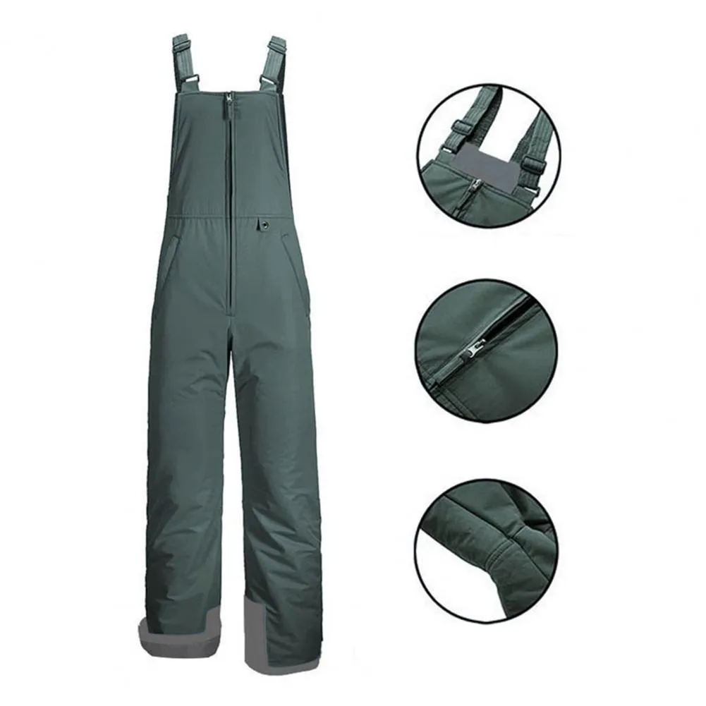 Adjustable Waterproof Windproof Insulated Snowboard Overalls for Men ...