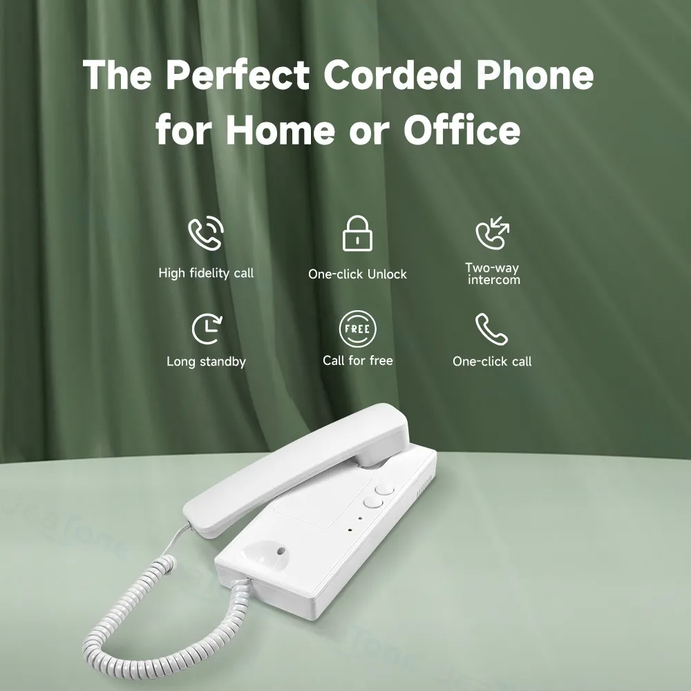 DHgate.com:JeaTone Wired Dual-Way Intercom Door Phone for Secure ...