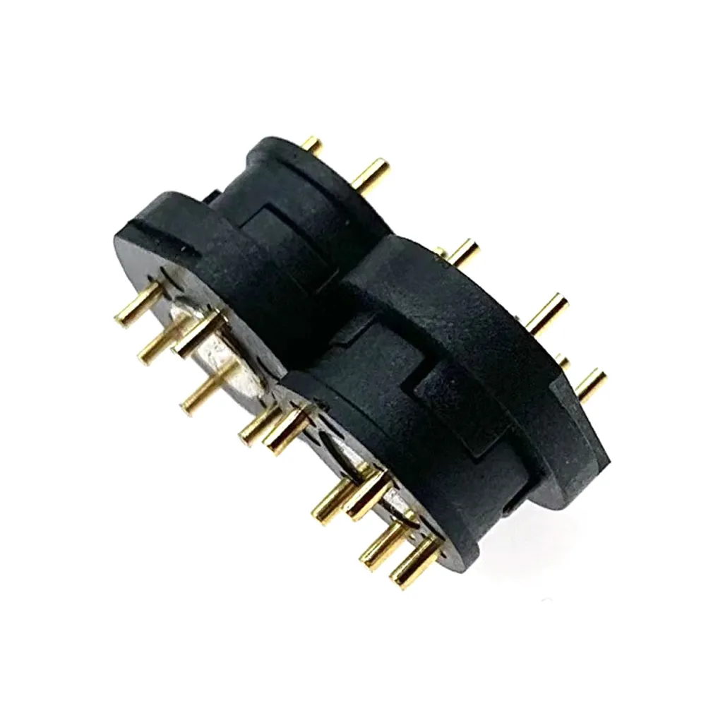 Magnetic Pogo Pin Connector 5 Pin Waterproof Electrical Wire Connector ...