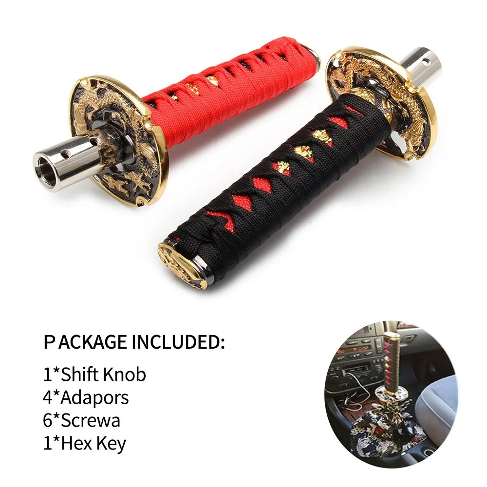 DHgate.com:Samurai Shift Knob - Katana Sword Style Gear Shifter, 100mm ...