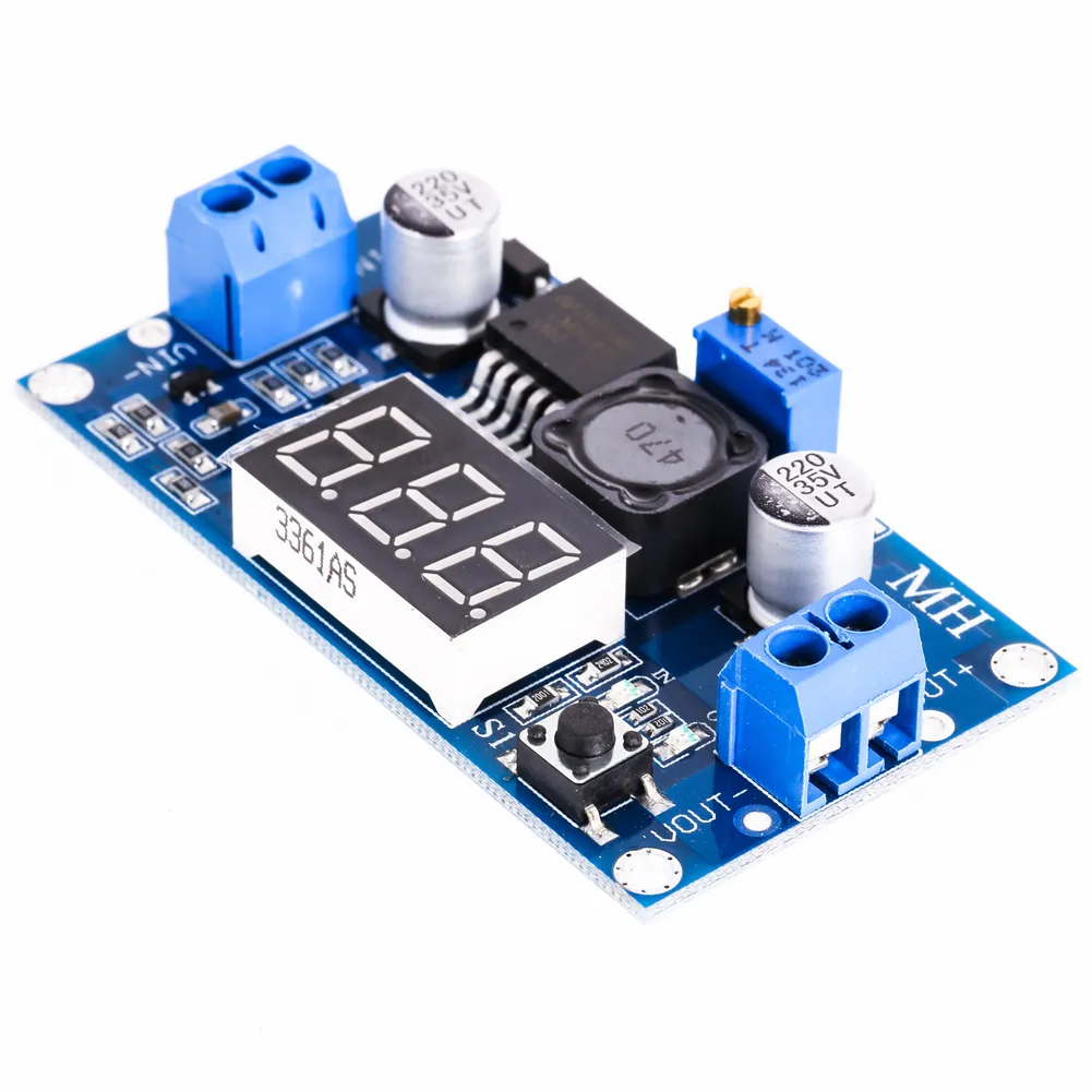 LM2596 DC Step Down Converter Voltage Regulator LED Display Voltmeter DC 4.0 40 To 1.3 37V Buck ...