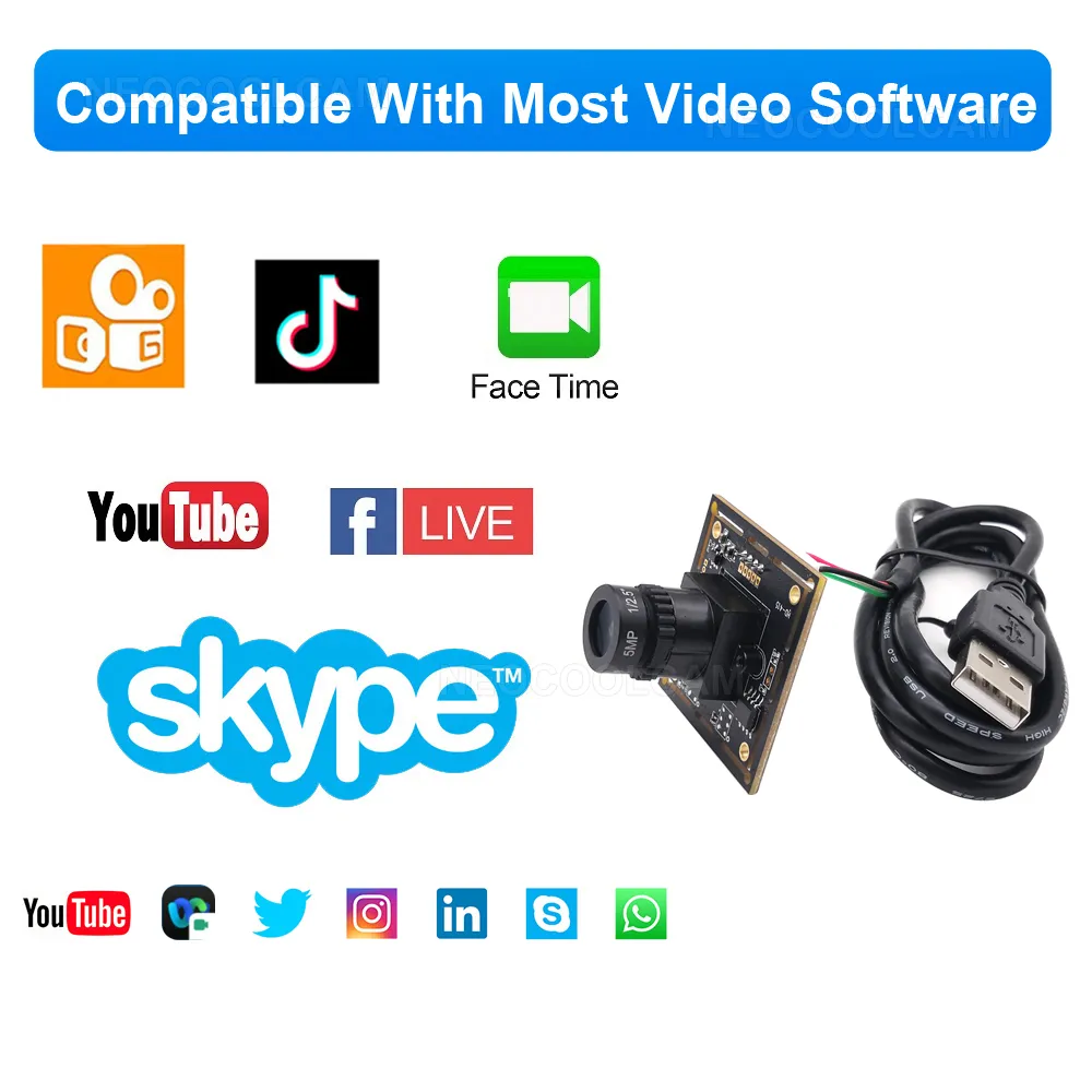 DHgate.com:4K USB Camera Module: 8MP IMX415 CCD Sensor, MJPEG YUY2 Webcam Board for Video ...