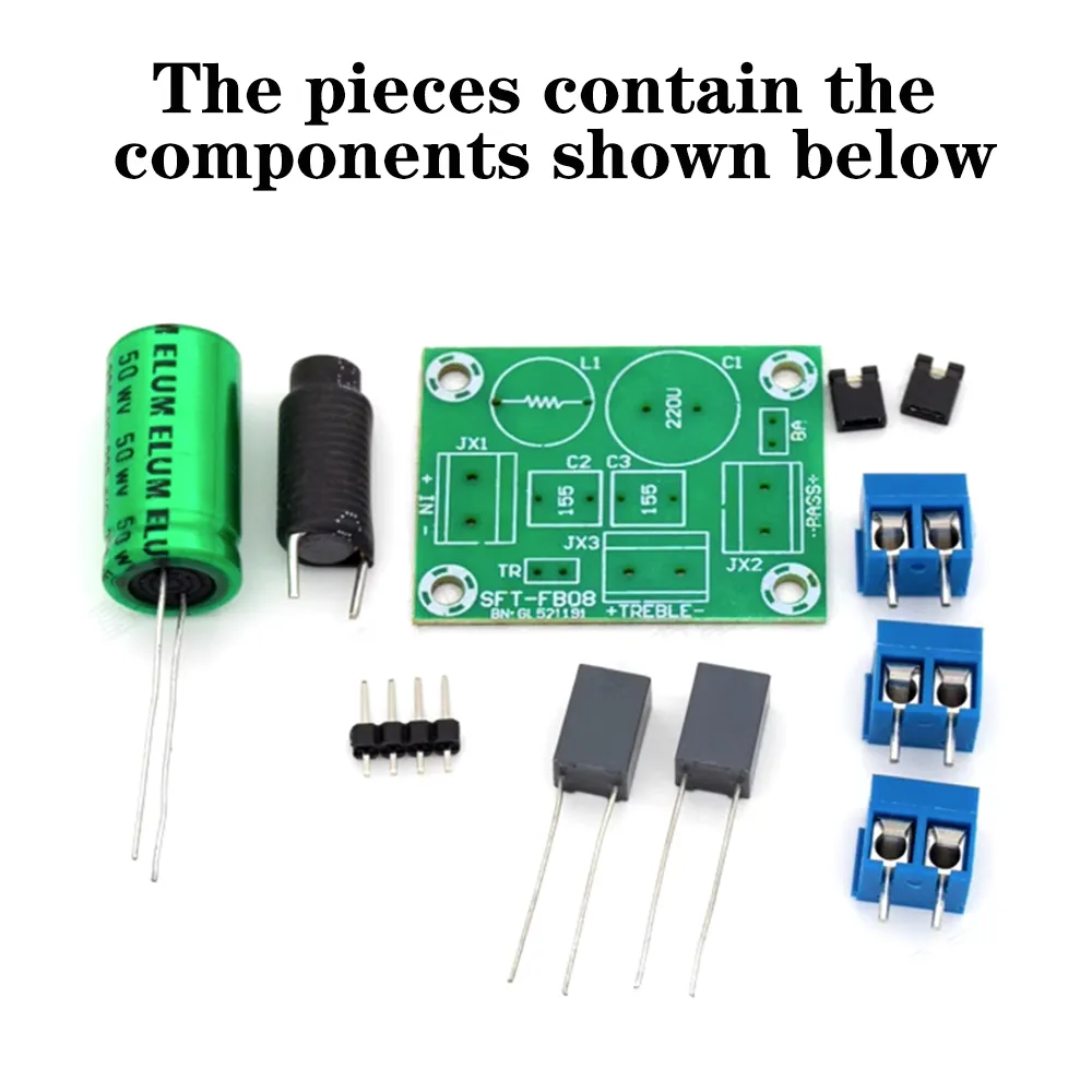 Adjustable Two Way Crossover HIFI Speaker High And Low Frequency Car ...