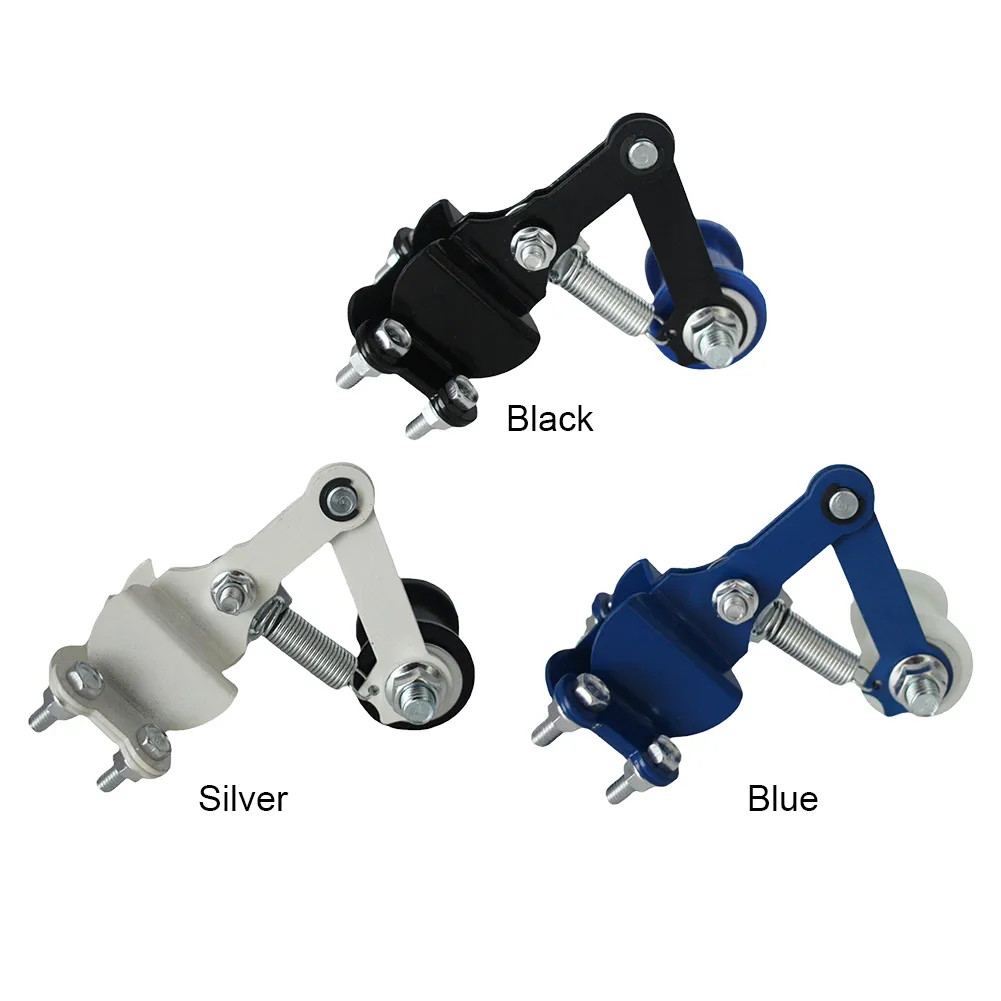2024 Universal Motorbike Chain Tensioner Kit: Adjuster Roller Guide ...