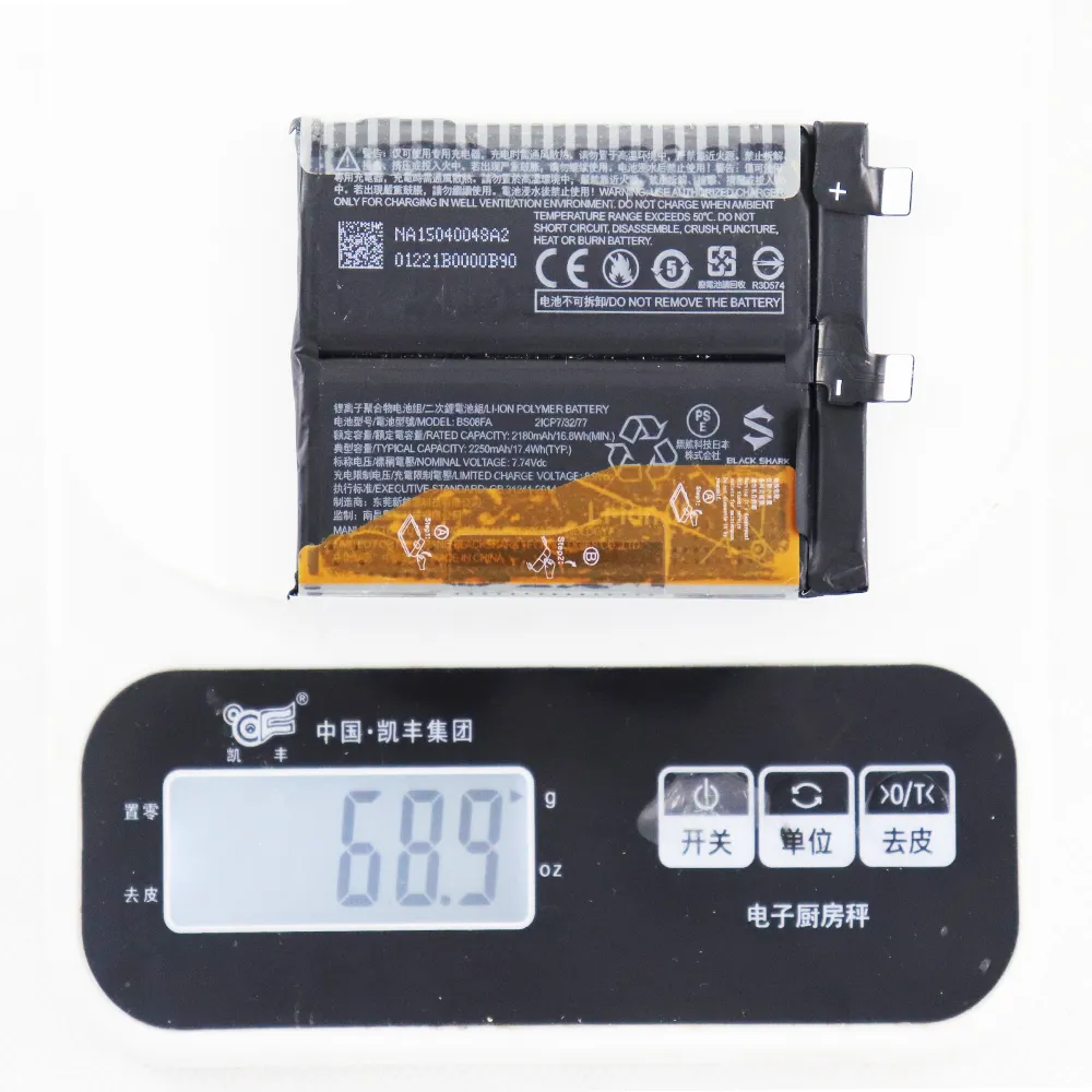 4500mAh BS08FA Rechargeable Battery for Xiaomi Black Shark 4 4Pro PRS ...