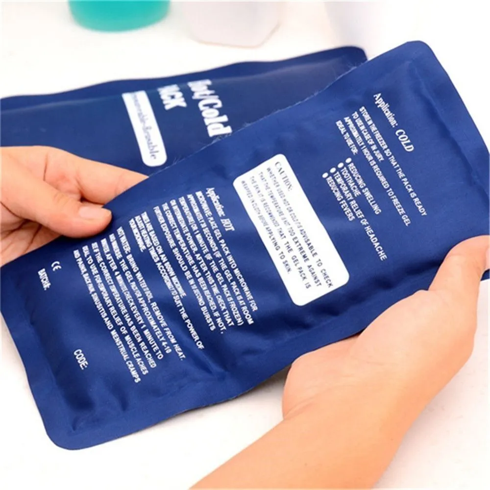 Hot/Cold Packs Reusable Ice Pack Pain Fever Relief... From Ddmylovely ...