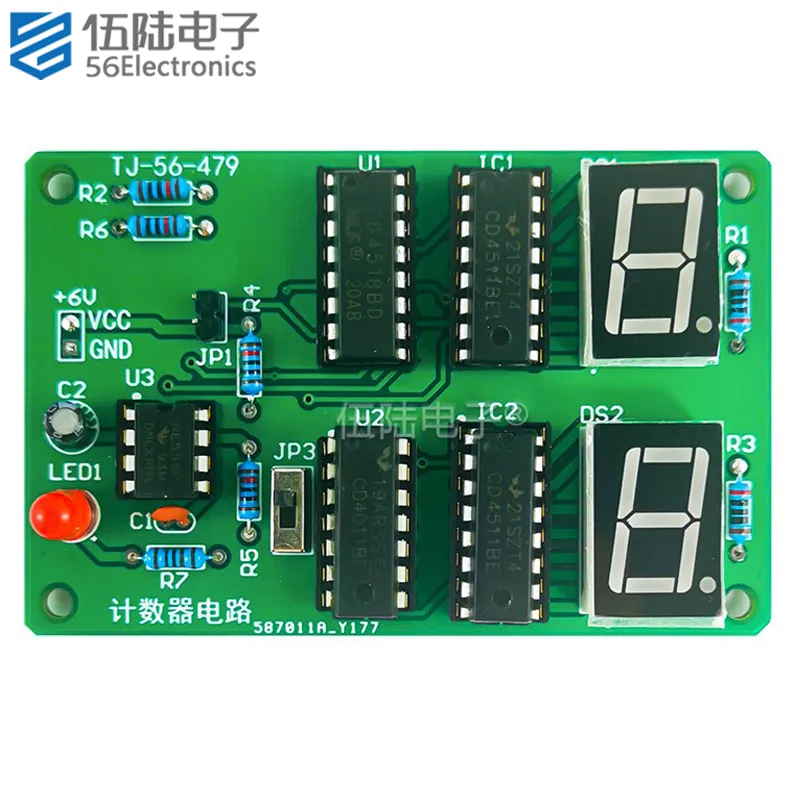 Digital Counting Timer Kit: 0 60 Second DIY... From Ddmyearth, $89.04 ...