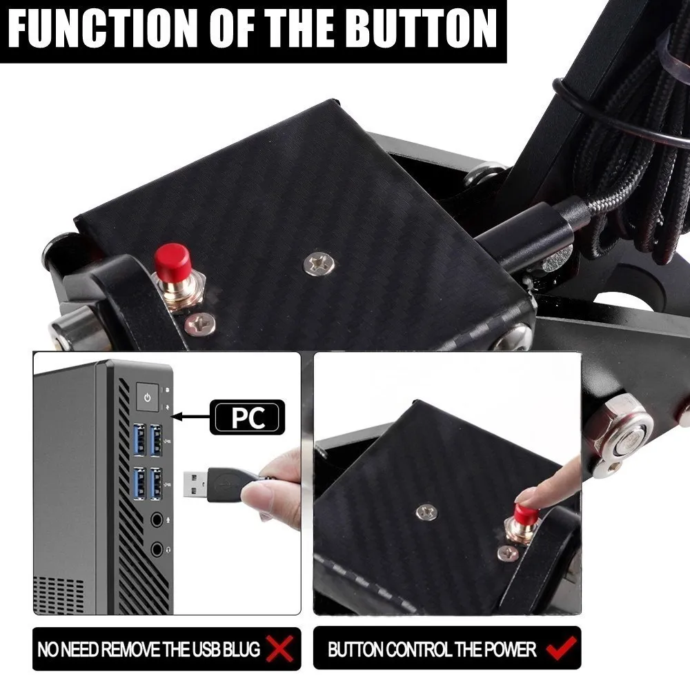 USB Handbrake Simulator Pour PC Racing Games Frein Universal E Pour PC ...