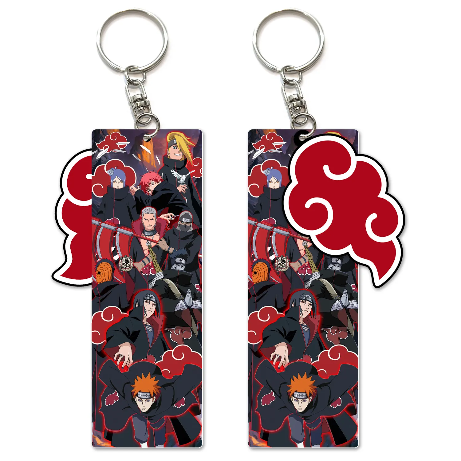 NARUTO Cosplay Acrylic naruto keychain Pendant with...