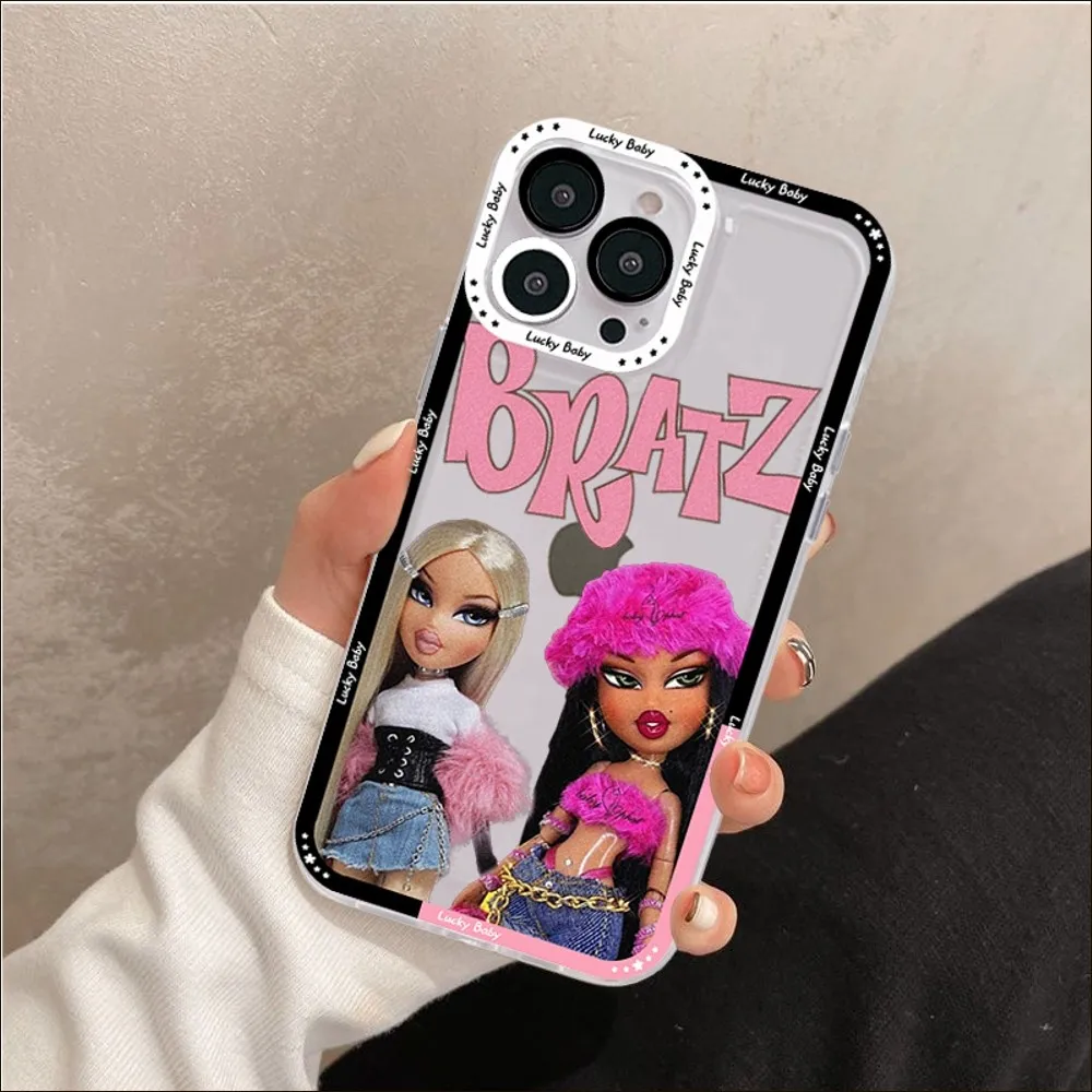 Ultra-Clear Bratz Doll TPU Silicone Case for iPhone with Custom Artwork ...