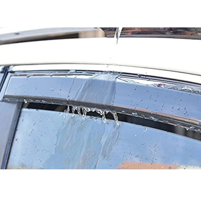 XP90 Window Visors Rain Guards Sun Deflectors - Tinted, Set of 4 for ...
