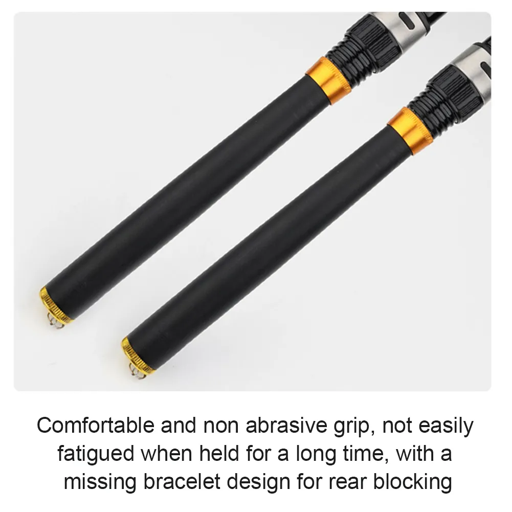 Fishing Pole Portable Mini Telescopic Fishing Pole Ultra-Light Breaking ...