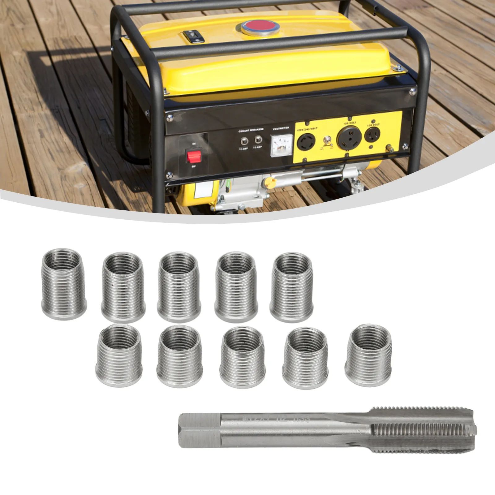 Thread Repair Kit 10mm10 Plug In Tap Thread Tool For Industrial Parts ...