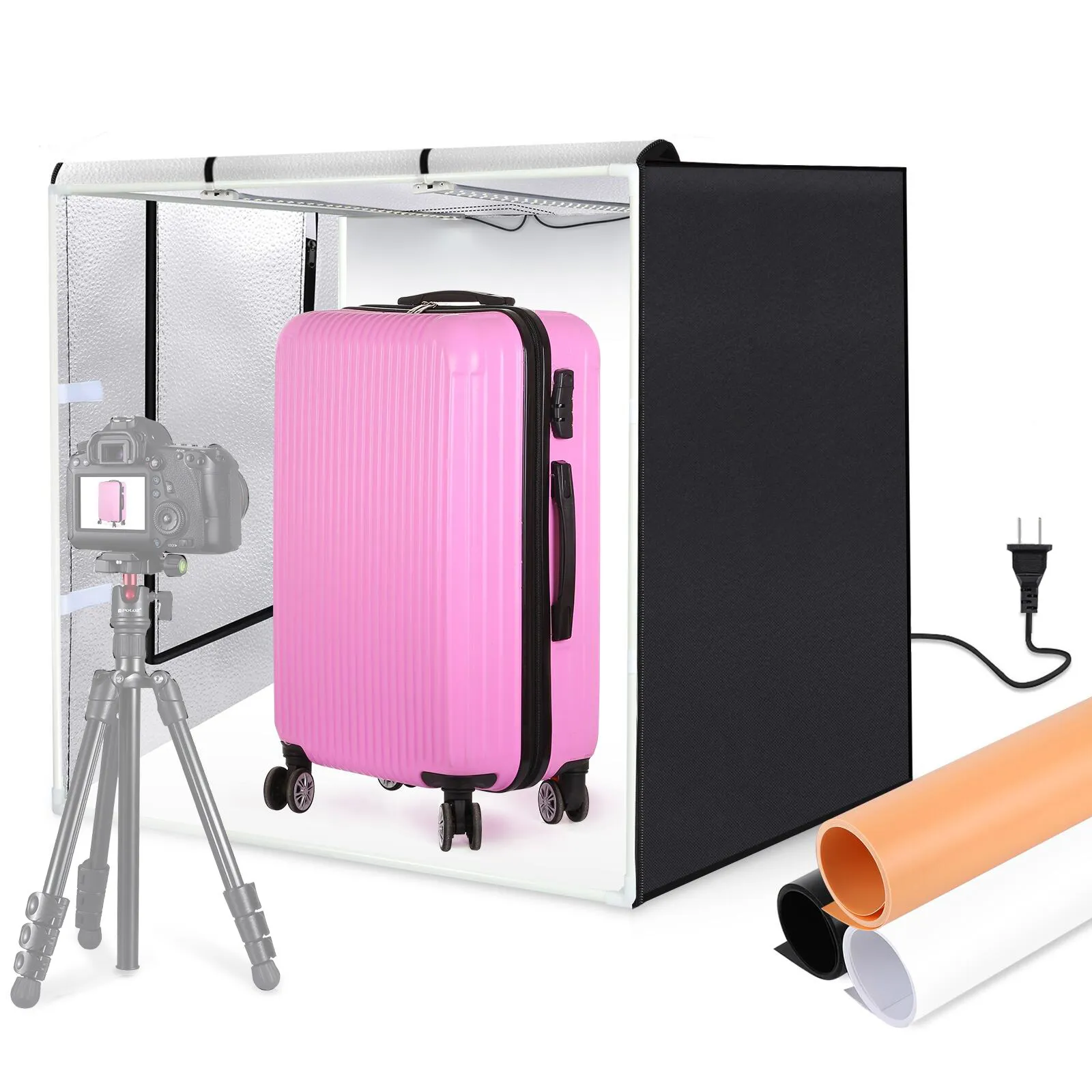 DHgate.com:80x80x80cm PULUZ Folding LED Photography Light Tent ...