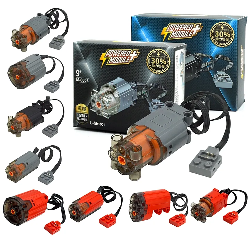 Power Functions Technical Motor Parts Building Blocks Strengthen Motor ...