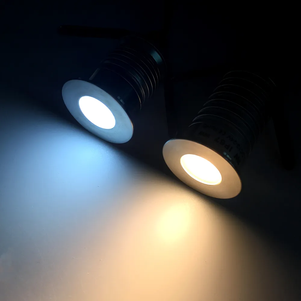 Outdoor LED Spot Lighting, Mini Spot Lights: 1W Waterproof In Ground ...