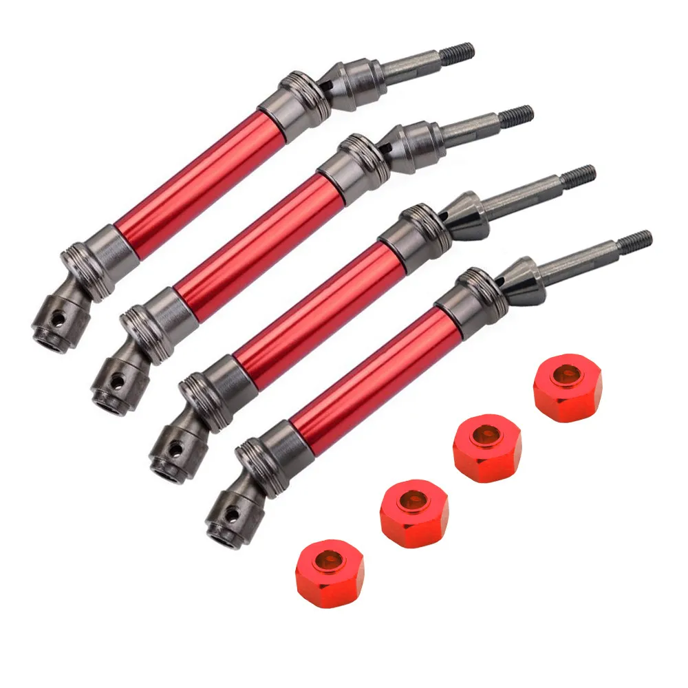 CVD Steel Front Rear Drive Shaft Assembly for Traxxas Slash 4X4 ...
