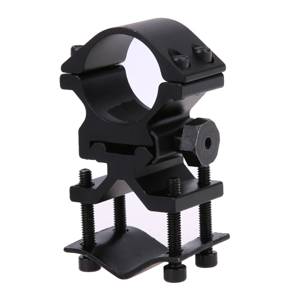 Flashlight Mount Clamp, Universal Adjustable Aluminum Alloy Torch ...