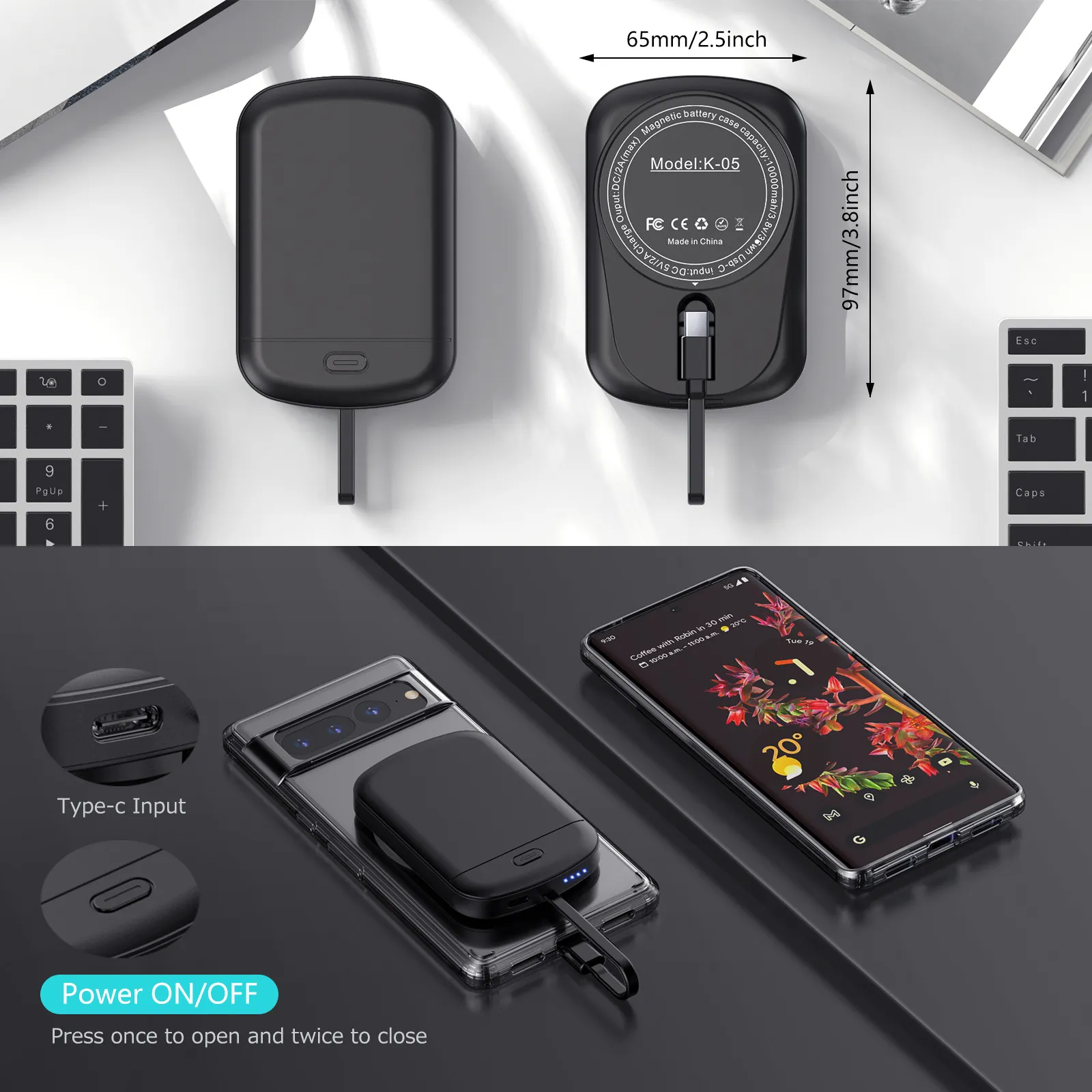 Power bank cover store