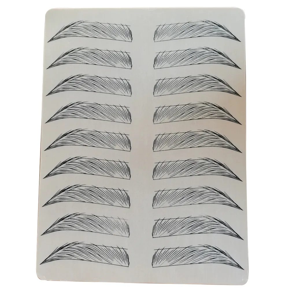 DHgate.com:Mens Microblading Practice Skin - Latex Fake Eyebrows for ...