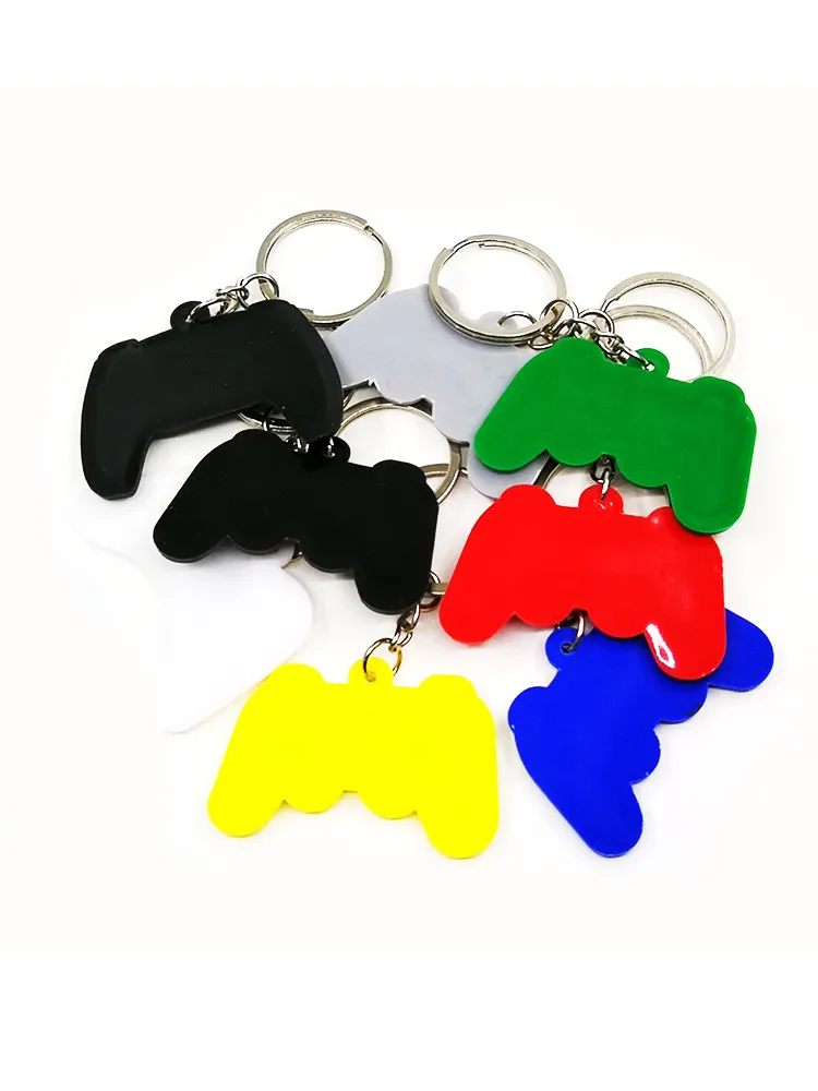 2024Creative Silicone Keychain for PS4/Xbox/Switch Gamepad Model, Cute ...