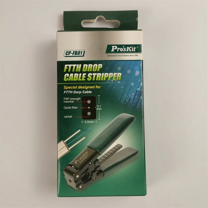 DHgate.com:ProsKit Self-Adjusting FTTH Drop Cable Stripper Tool for ...