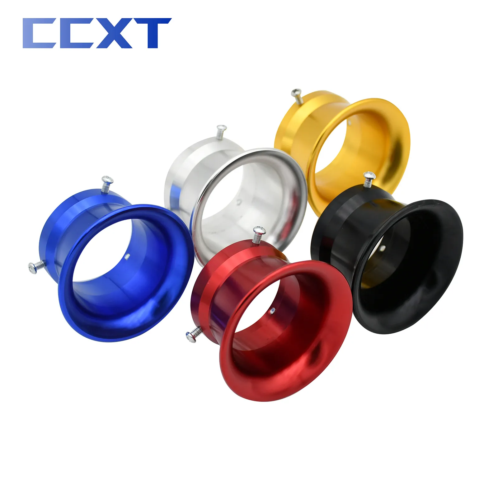 50mm Motorcycle Air Filter Wind Horn Cup Aluminium Trumpet for Keihin ...