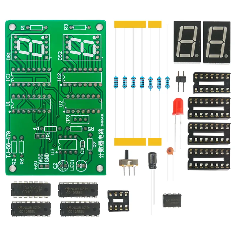 Digital Counting Timer Kit: 0 60 Second DIY... From Ddmyearth, $89.04 ...