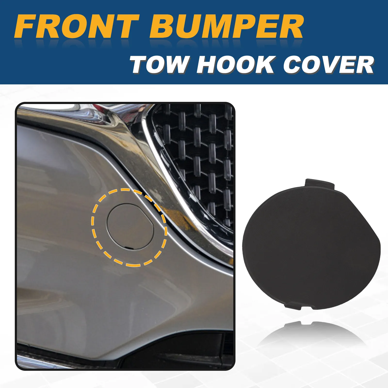 DHgate.com:Front Bumper Tow Hook Cover Cap Eye Cover for Mazda 6 Atenza ...