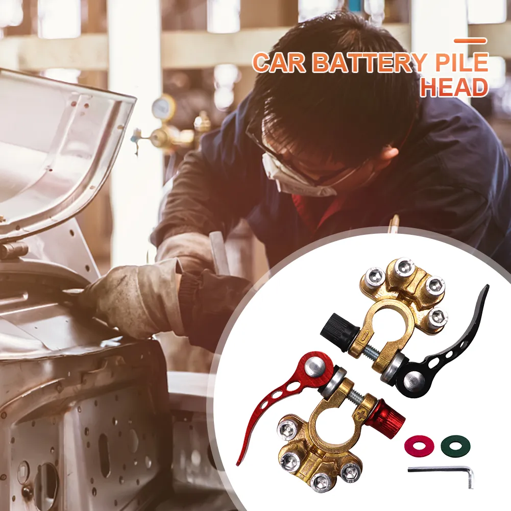 Heavy Duty Battery Terminals: Secure Connectors With... From Ddmyjul ...