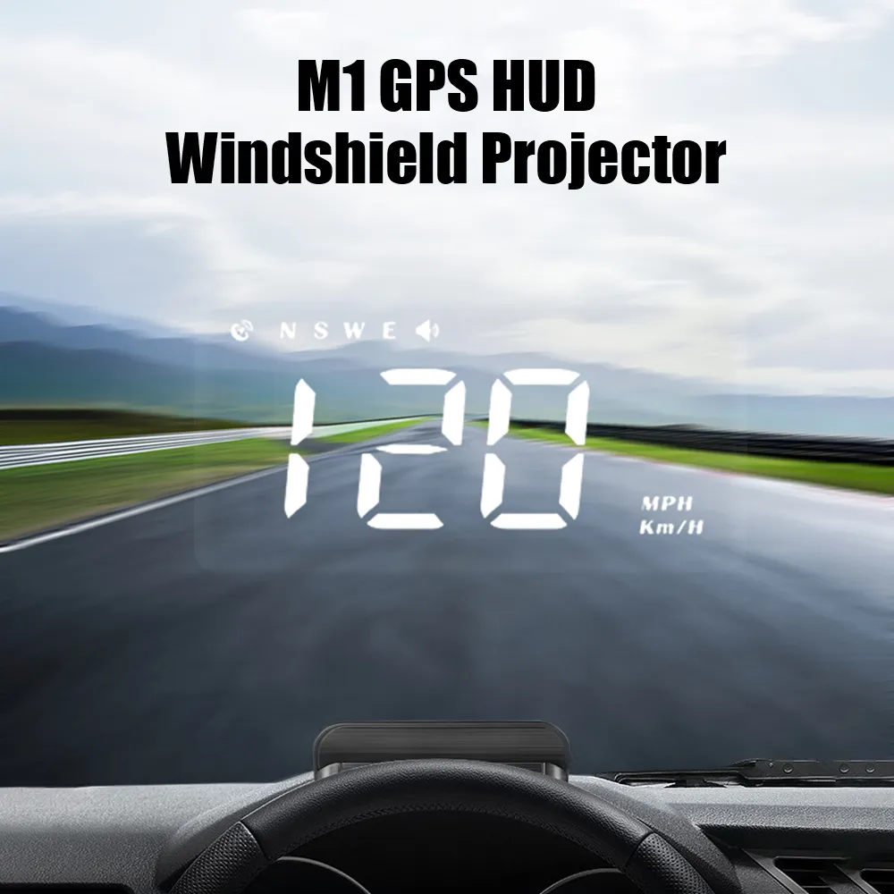 DHgate.com:M1 GPS HUD Car Display - Enhanced Driving with Speed, Navigation, and Safety Alerts ...