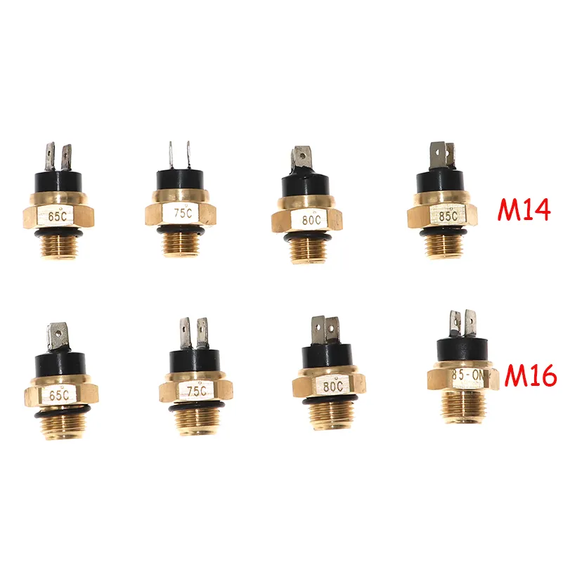 M14/M16 Motorcycle Electric Radiator Coolant Fan Water Temperature ...