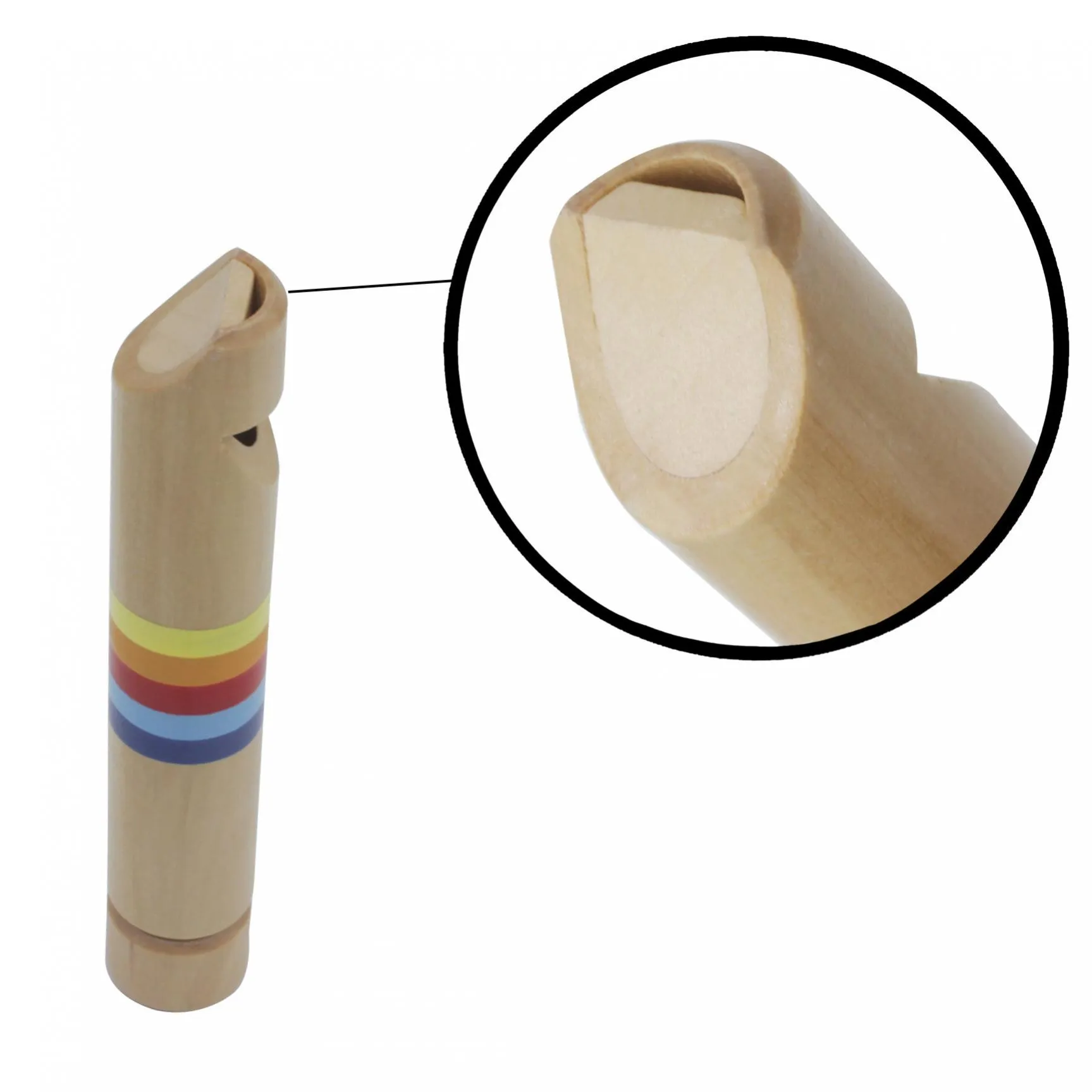 Orff Wood Flute For Kids Sliding Pull & Push Musical Instrument Toy ...