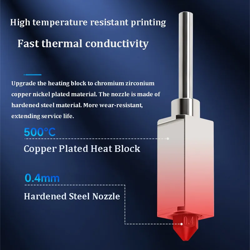Bambu Lab X1/P1P 3d printed 3d printer Hotend Kit with Upgrade for ...