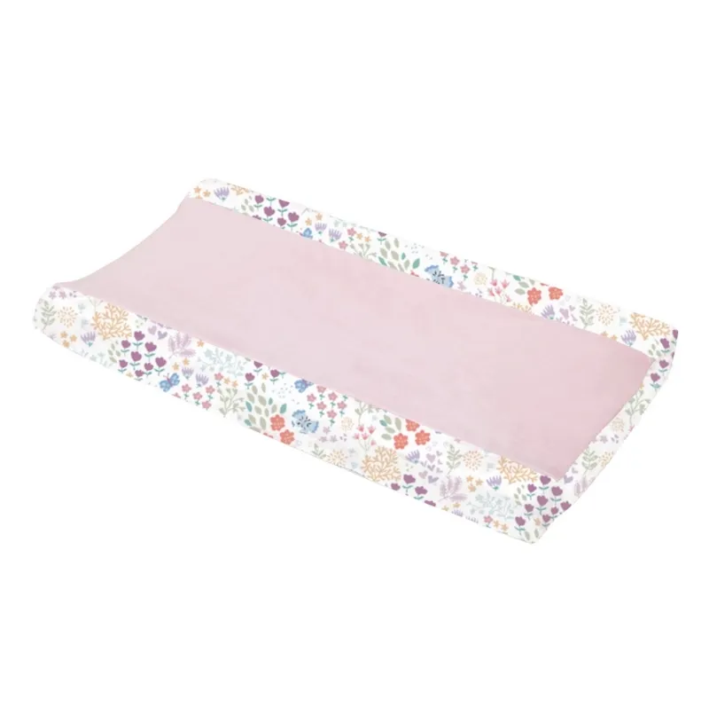 Floral Changing Pad Cover - Super Soft Breathable Changing Table Sheet ...