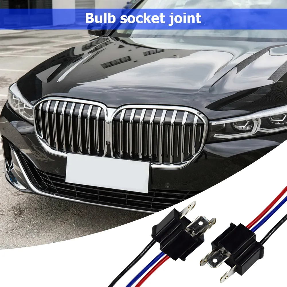 90 Degree Light Bulb Socket Adapter: 1-H4 Male Connector for Headlights ...