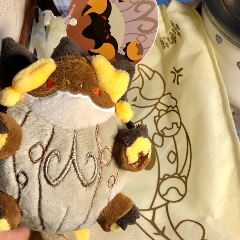 Sunsyea Genshin Impact Azhdaha Plush Keychain Official MiHoYo Authentic ...