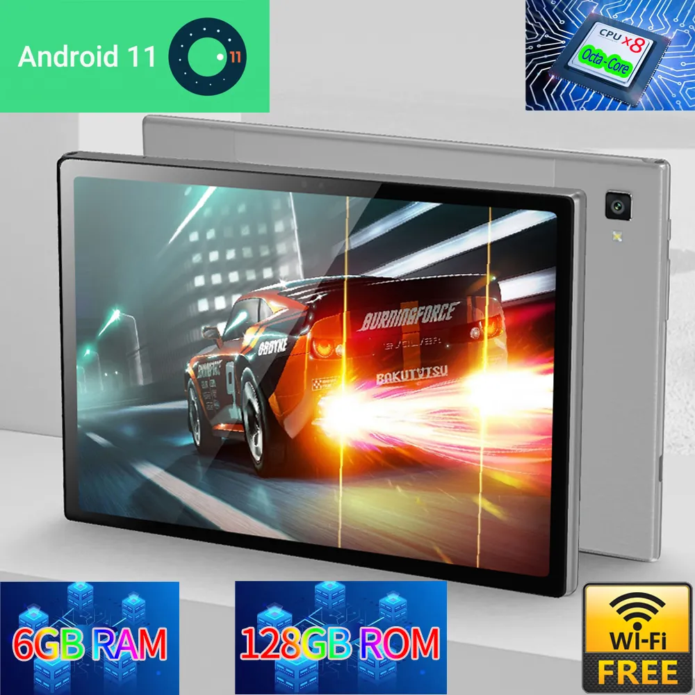 BDF G10 Android Tablet | 10.1'' HD Display | 6GB RAM | 128GB ROM | 4G ...