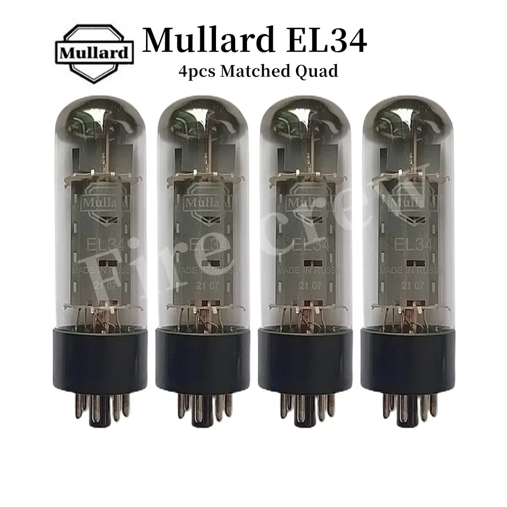 Tubes À Vide EL34 Quad Assorti Pour Le Kit De Bricolage De L'amplificateur Audio HIFI, Remplace ...
