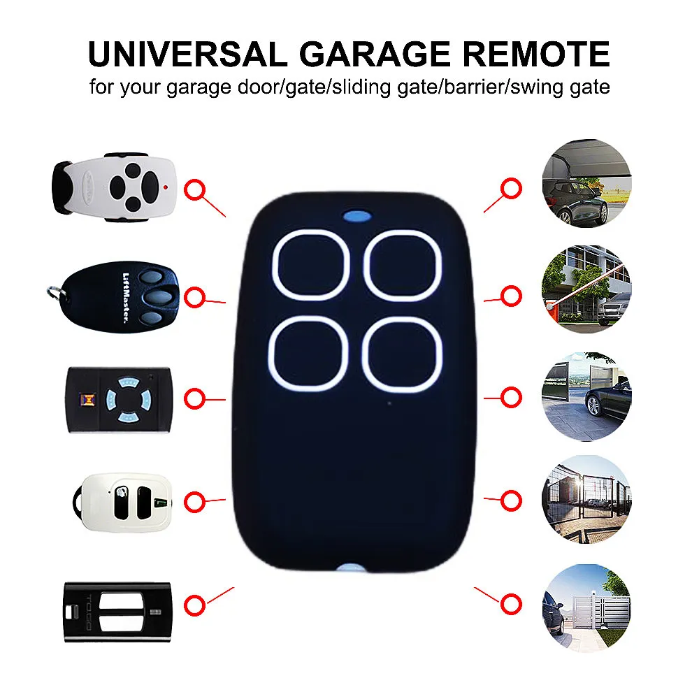 Waterproof 4 in 1 433MHz/315MHz Universal Multi-frequency 260MHz to 868 ...