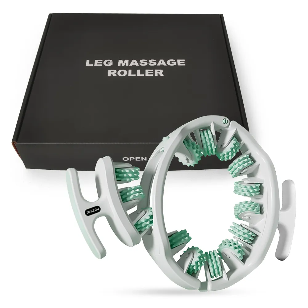 Round Massager Roller for Waist, Abdominal Muscles, Legs: Portable ...