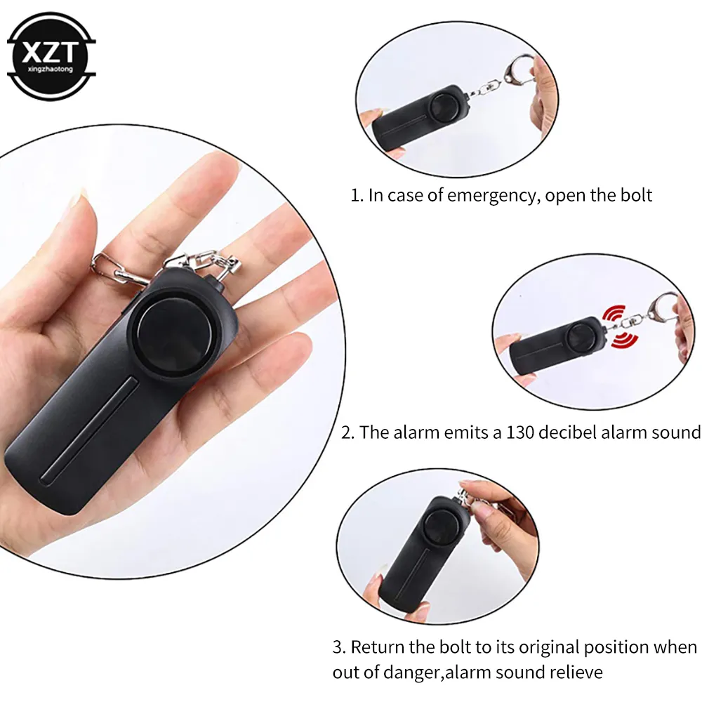 DHgate.com:Self Defense Alarm 130dB Anti-wolf Girl Child Women Security ...
