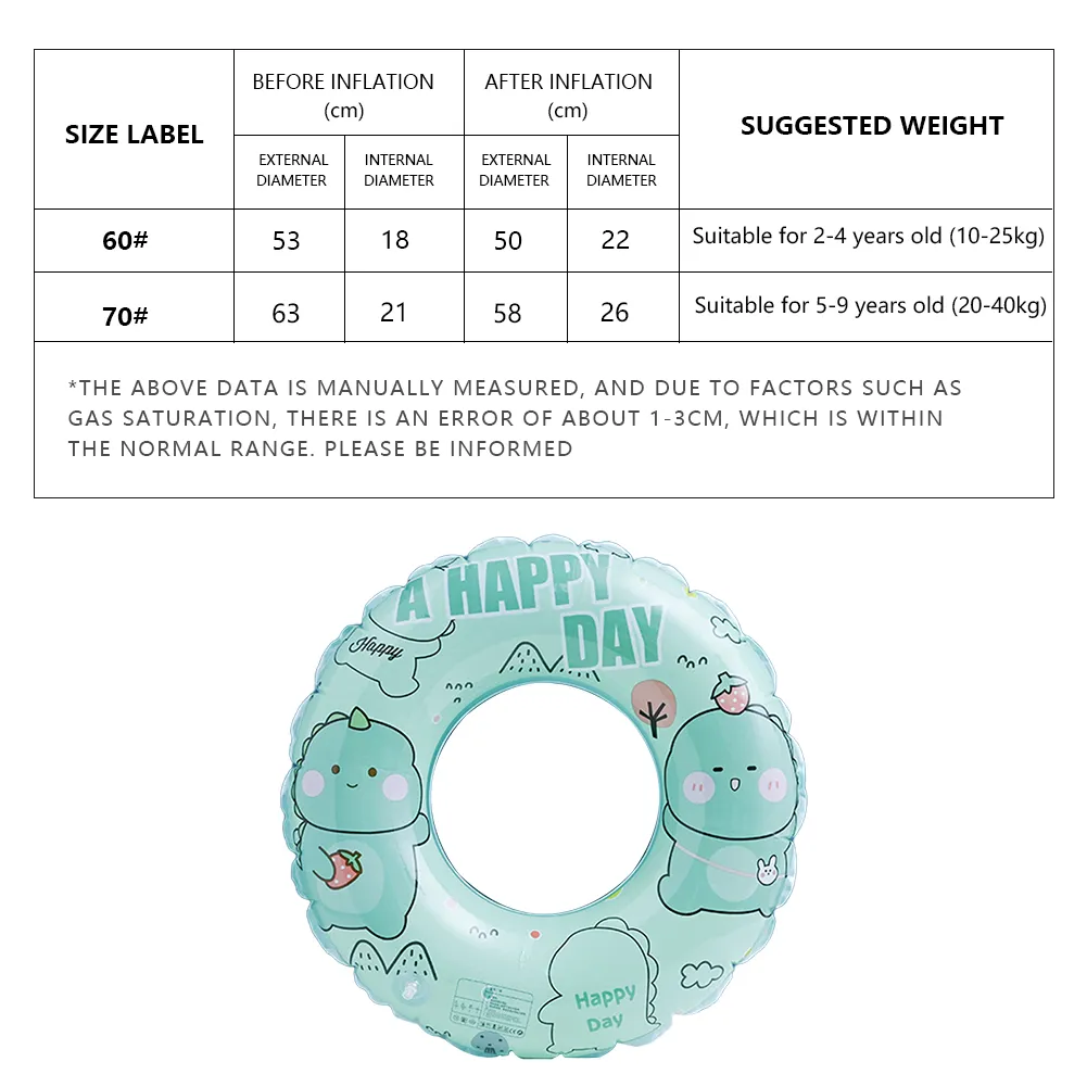 DHgate.com:2024Premium Inflatable Kids Swim Ring Seat - Child-Friendly ...