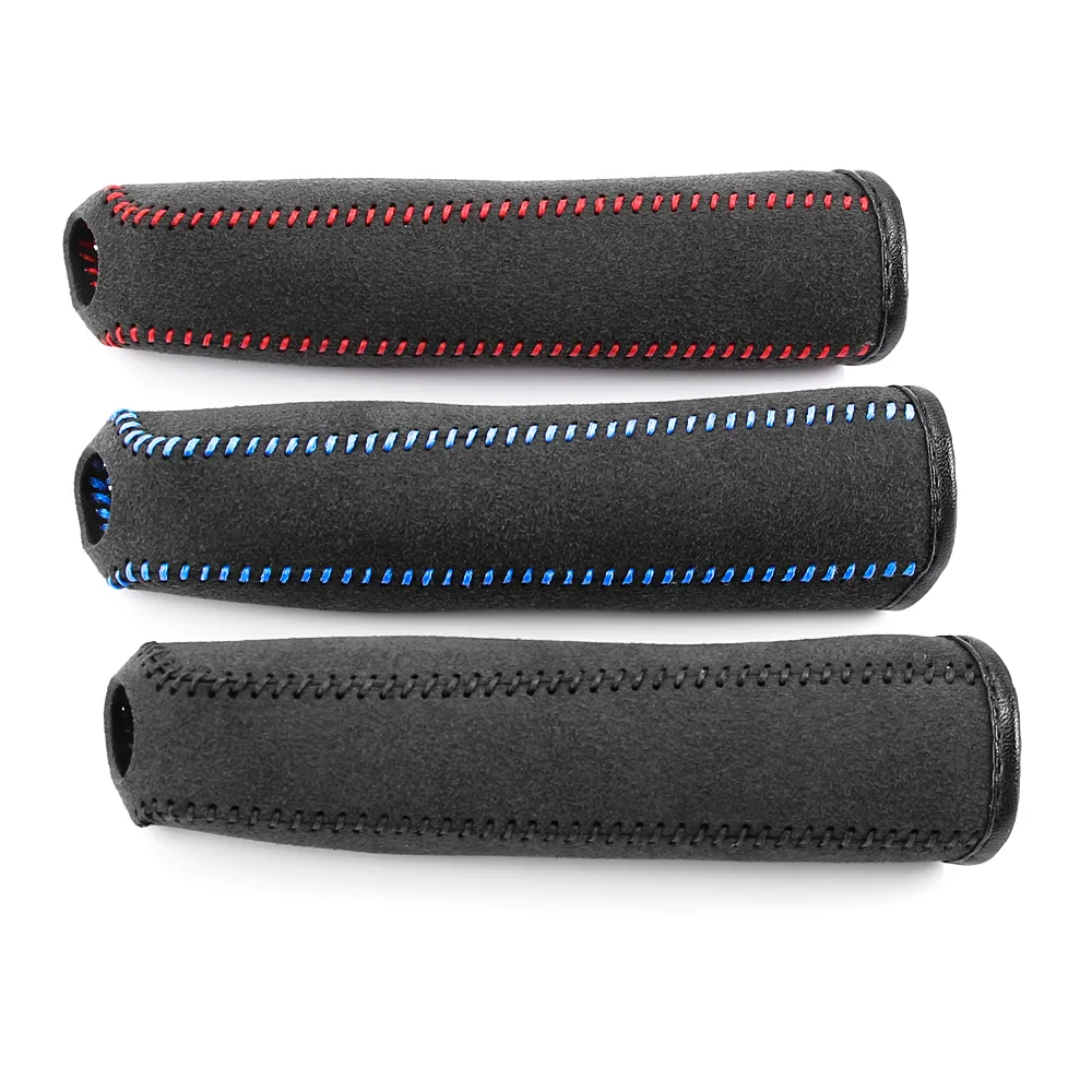Leather Car Handbrake Cover, Anti-Slip Universal Auto Parking Brake ...
